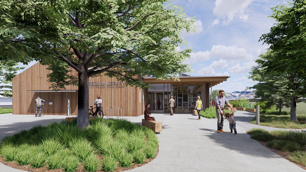 Sequim Library Project - North Olympic Library System (NOLS)